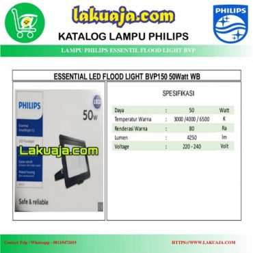 Lampu Sorot LED 50 watt PHILIPS BVP150 - Lakuaja