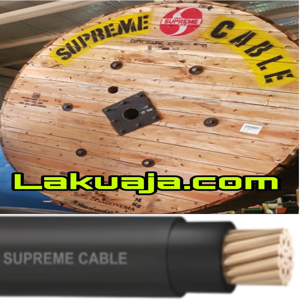 Kabel NYY 1X185 mm SUPREME | Kabel Tanah - Lakuaja