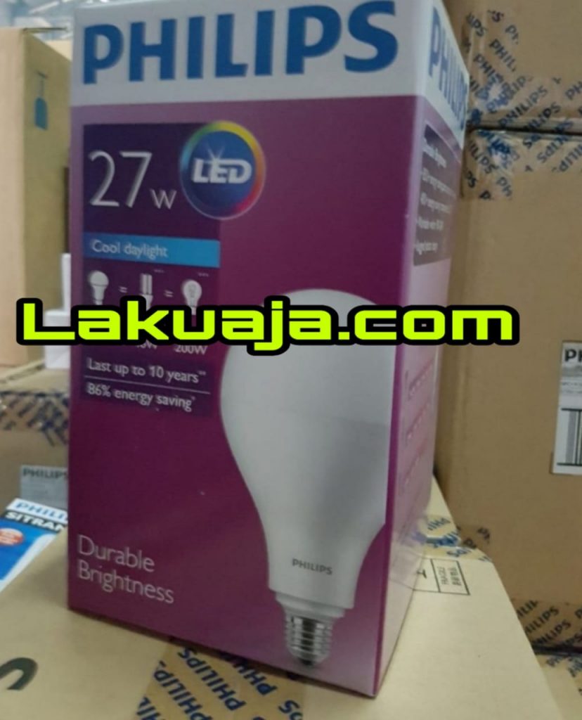 Lampu Philips LED Bulb 27 Watt Bergaransi - Lakuaja