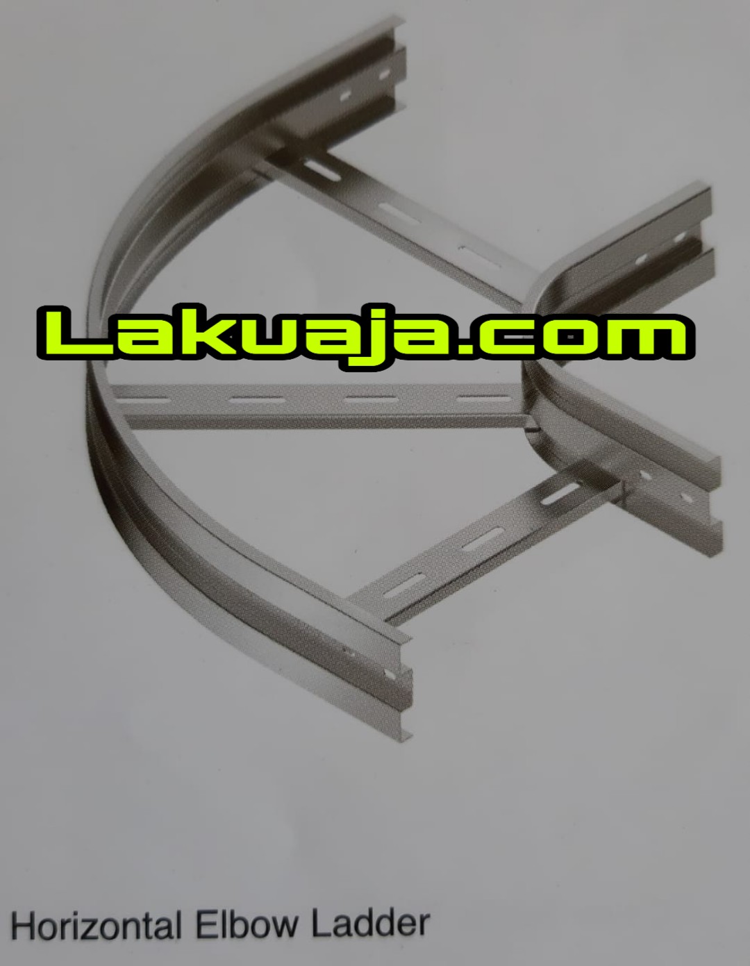 Horizontal Elbow/Bend Ladder Electro 600x100 Plat 1.2mm - Lakuaja