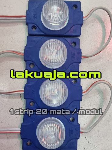 Lampu LED Modul Strip Variasi 1 Mata Besar Biru Lensa 12 volt Terbaik ...