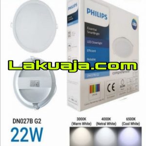 Lampu Philips Downlight DN027B LED20 WW/NW/CW 22Watt G2